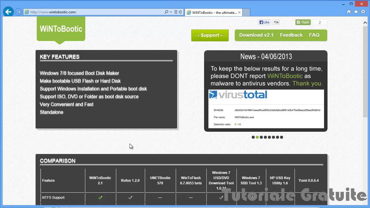 WinToBootic : o aplicatie foarte rapida pentru crearea unui Stick USB ...