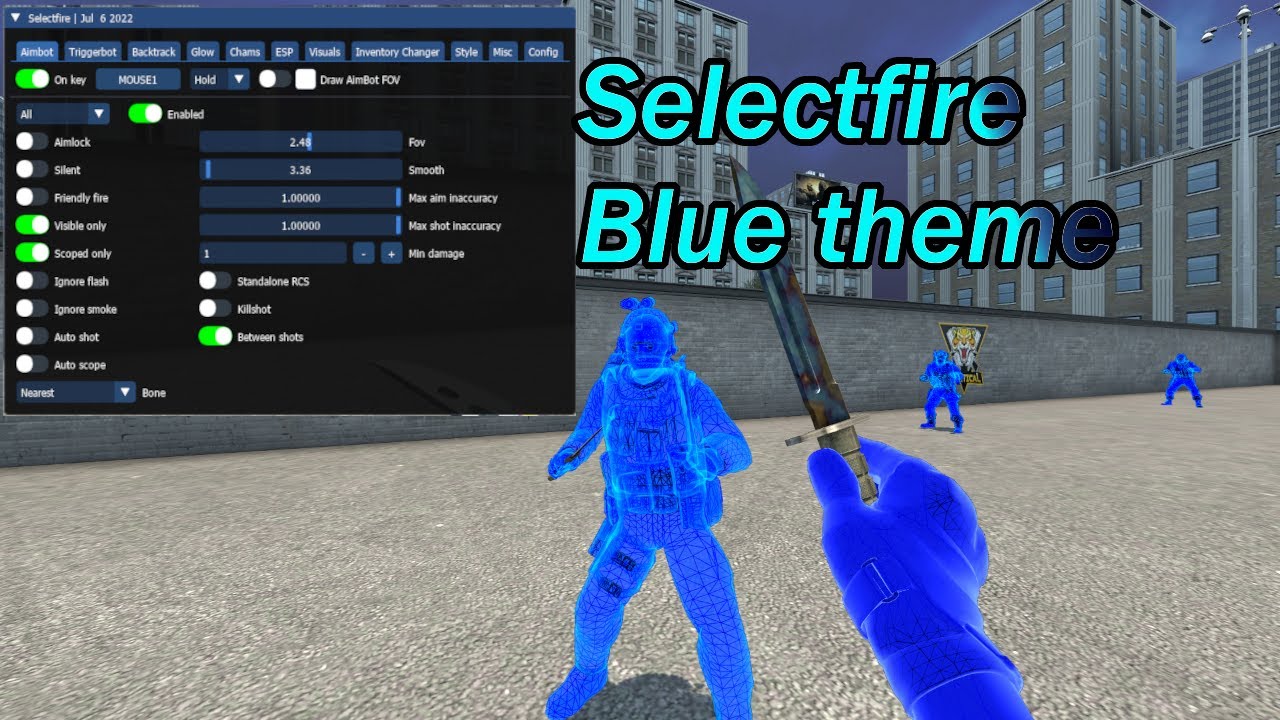 CS:GO Legit Cheating (Blue Theme) - YouTube