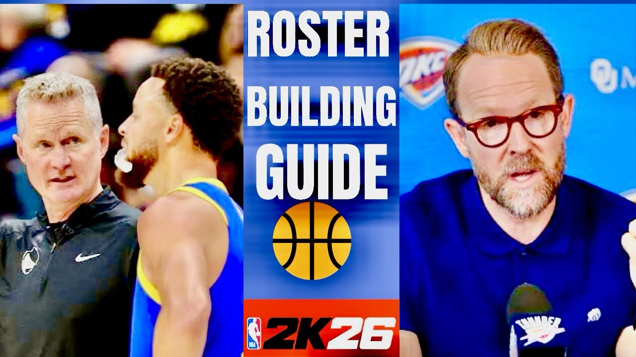 NBA2K26- How to Create a Roster(Quick edits) Roster Building Guide(RBG ...