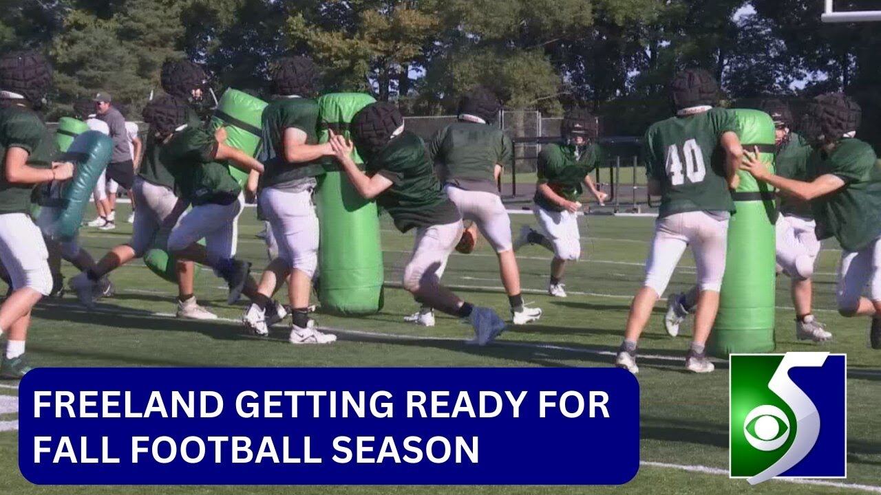 Freeland Falcons conditioning, prepping for upcoming football season ...