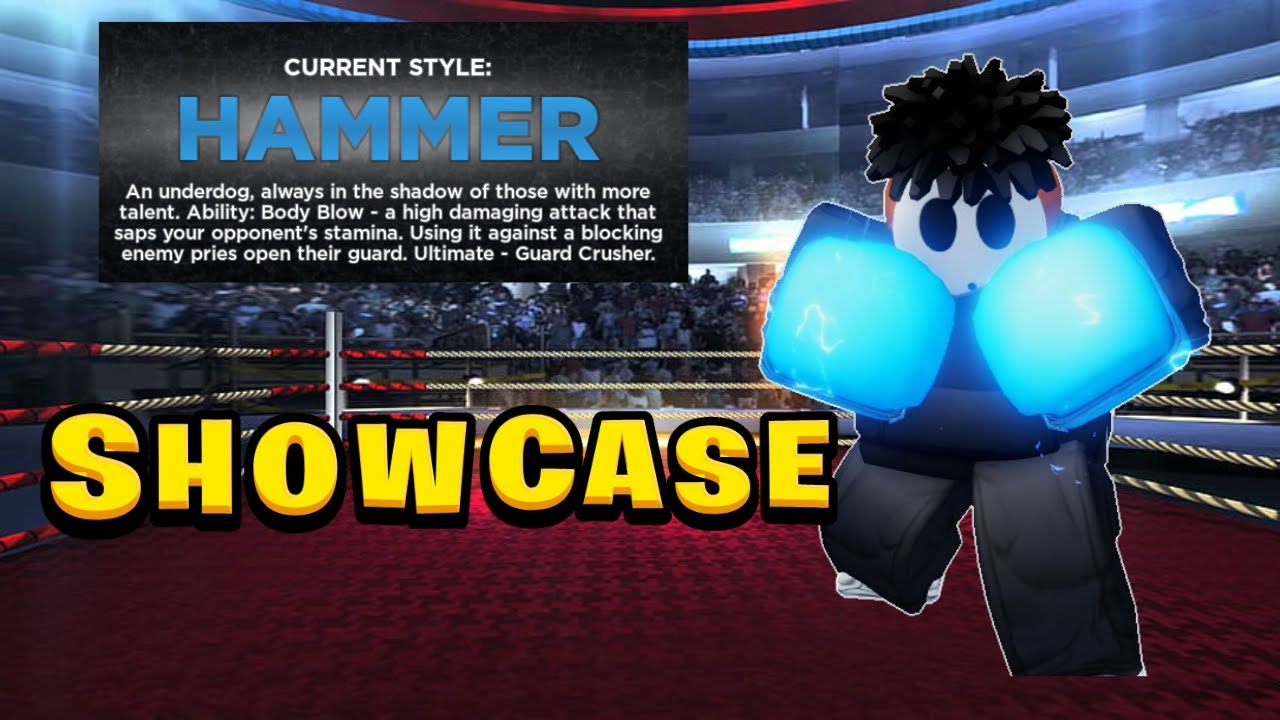 HAMMER SHOWCASE | UNTITLED BOXING GAME - YouTube