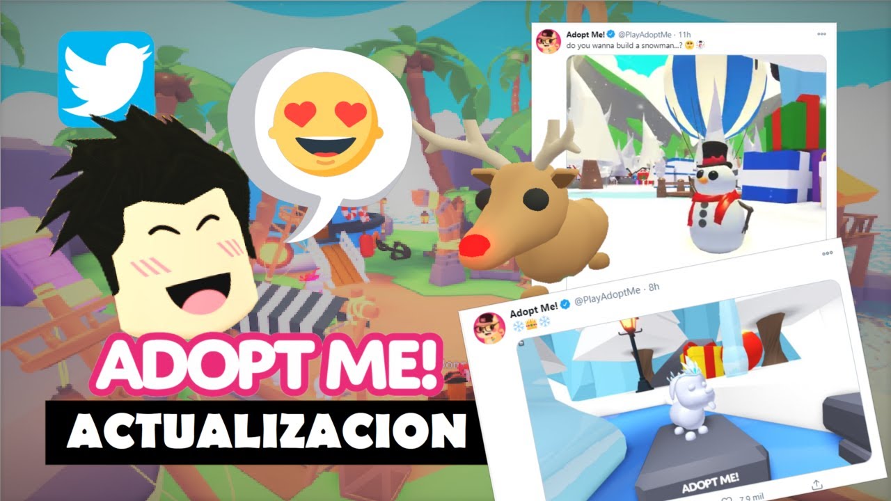 COMO CONSEGUIR la NUEVA MASCOTA *SNOWMAN* y TIARA DE HIELO en ADOPT ME ...