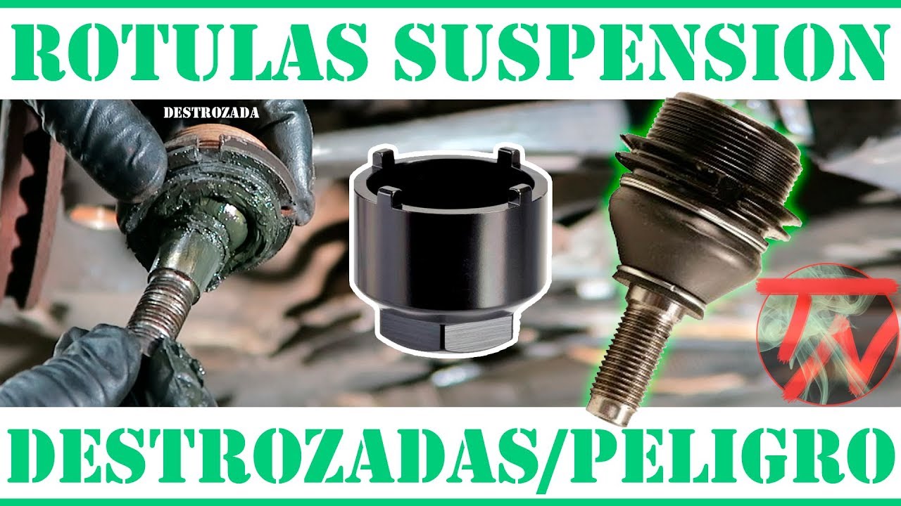 Como cambiar ROTULA de SUSPENSION Rota ( Con y Sin EXTRACTOR ) 😮🛠 - YouTube
