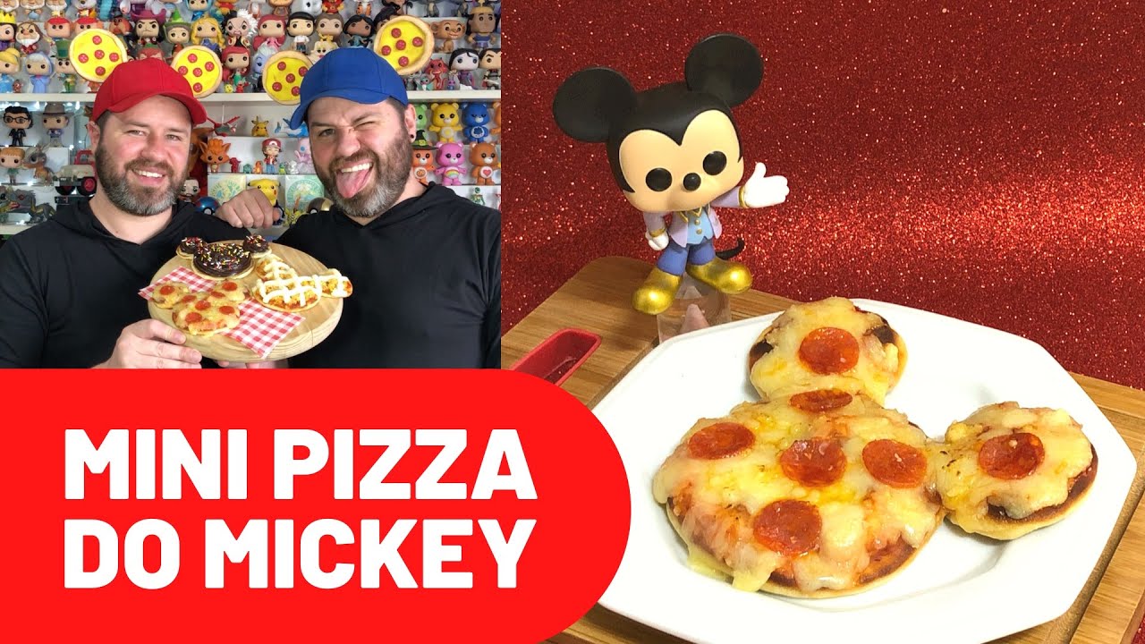 #585 Mini Pizzas do Mickey Mouse - YouTube