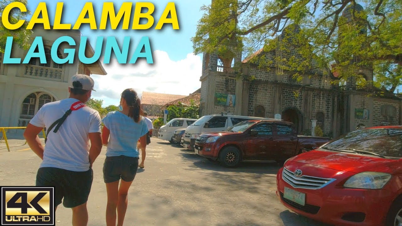CALAMBA LAGUNA Philippines 4K UHD Virtual Walking Tour | Sights ...