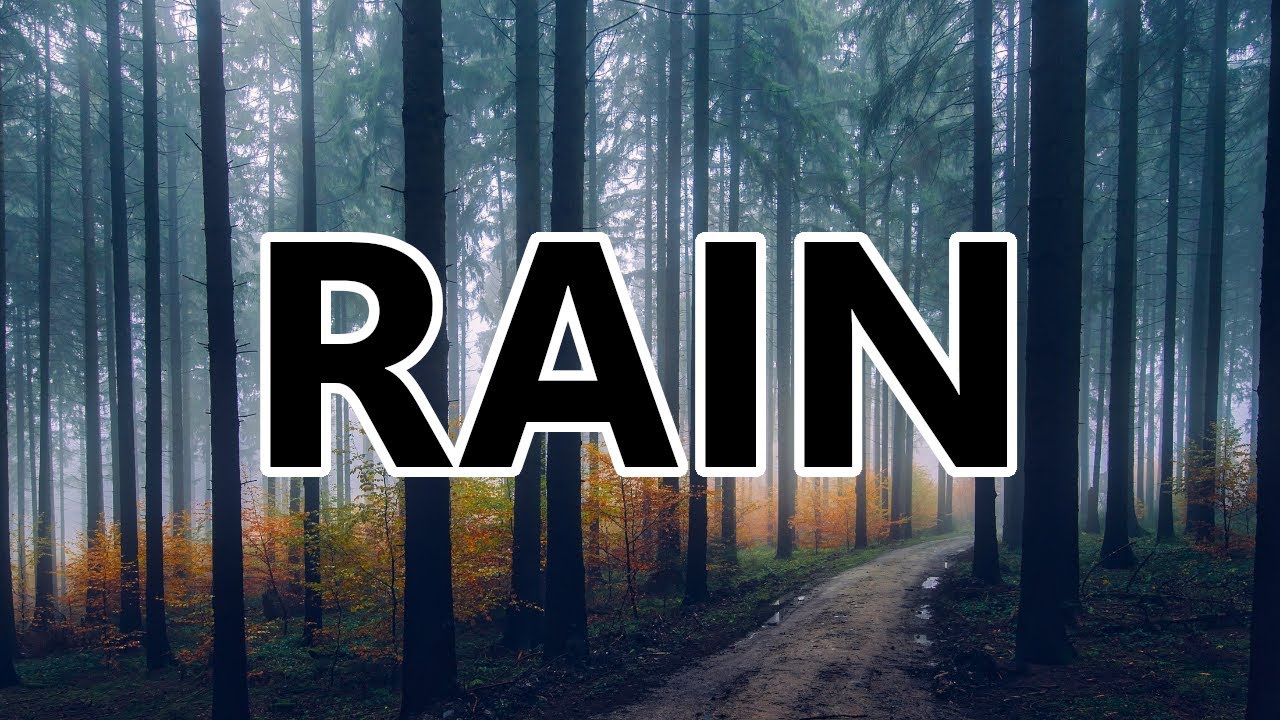 RAIN NOISE for studying and making notes - YouTube