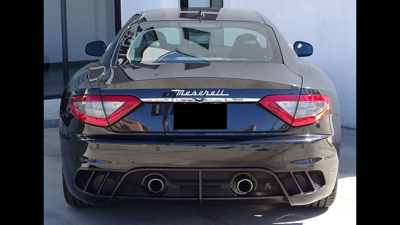 Maserati GranTurismo GT Coupe 2012-2014 Carbon Fiber Rear Trunk Spoiler ...