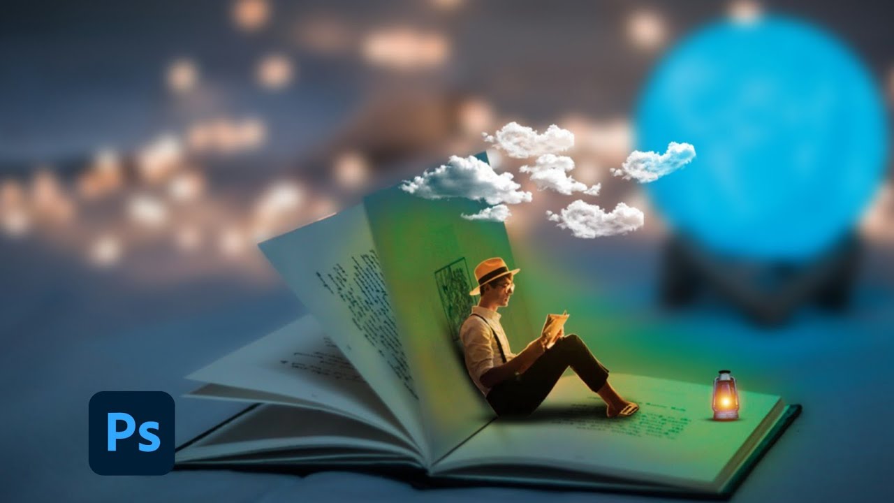 The Book Photoshop Manipulation Tutorial - YouTube