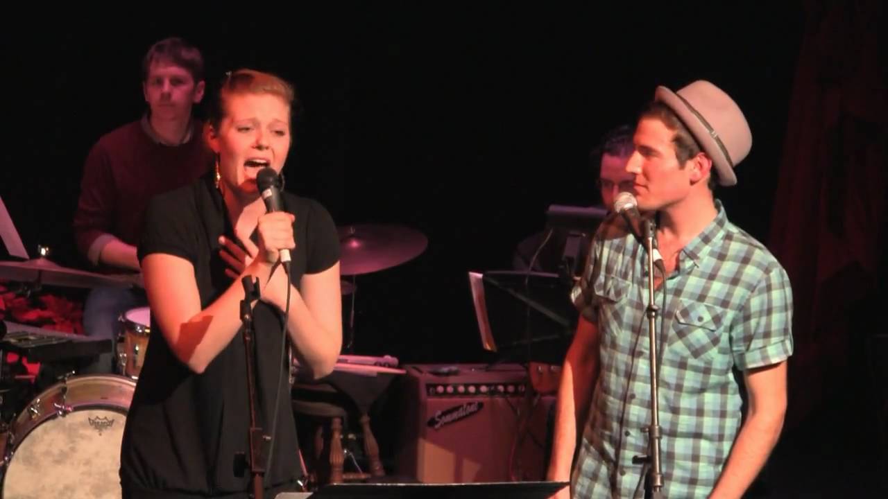 Morgan Karr and Catherine Brookman "I'll Be Home For Christmas" - YouTube