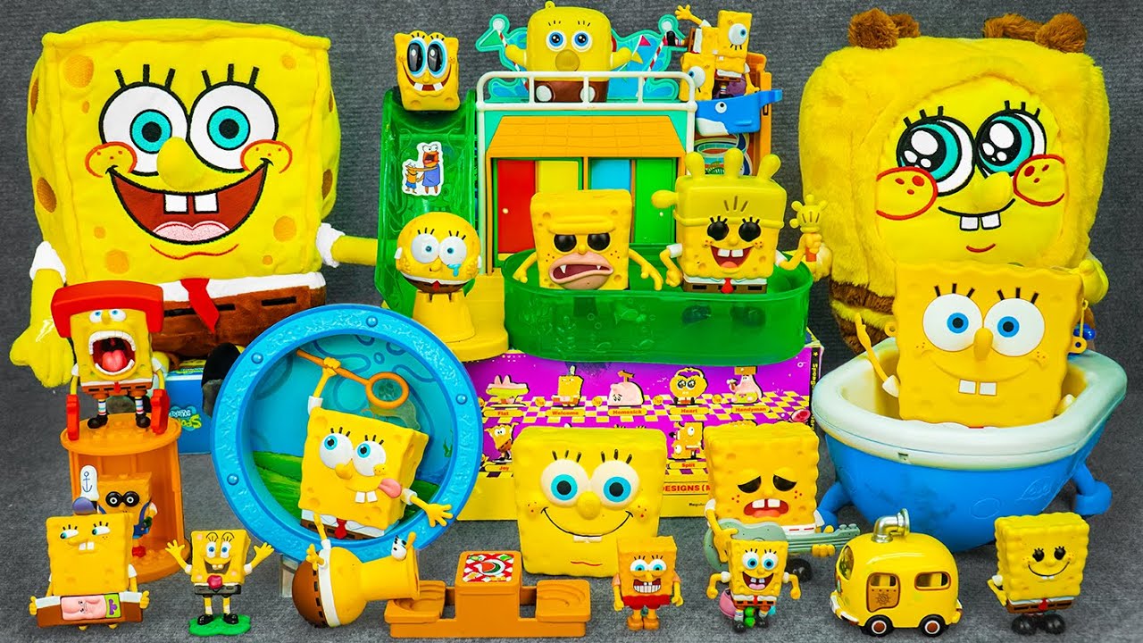 96 Minutes of Satisfying ASMR Unboxing | Adorable SpongeBob SquarePants ...