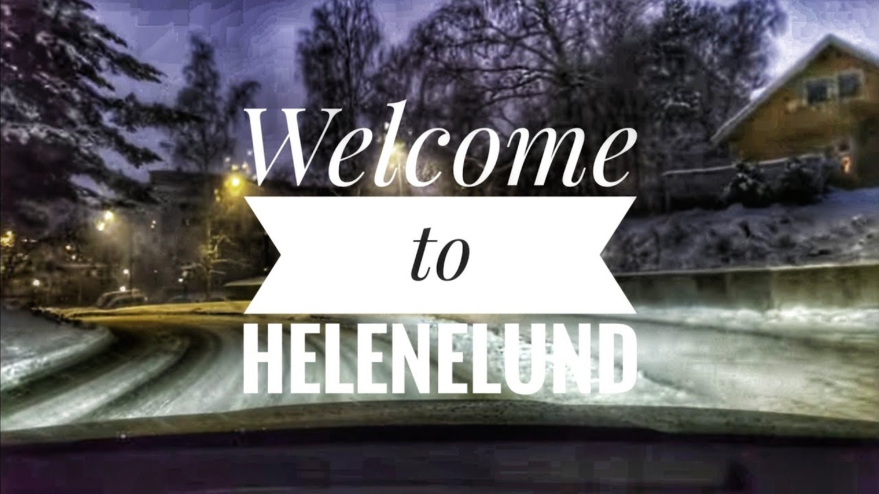 Helenelund in Snow ️ 😍 ♥️ - YouTube