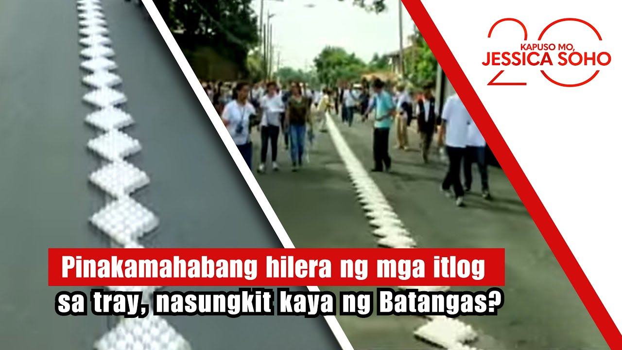 Pinakamahabang hilera ng mga itlog sa tray, nasungkit kaya ng Batangas ...