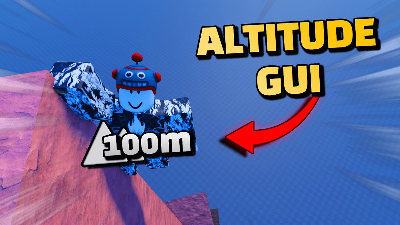 How to Make an Altitude Gui in Roblox Studio! | Tutorial - YouTube