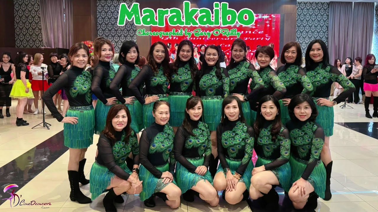 Marakaibo line dance | Gary O'Reilly | Le Pupe | Performance - YouTube