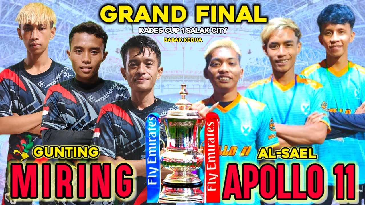 APOLLO 11 HARUS KEBOBOLAN DI DETIK"AKHIR LAGA,GUNTING MIRING VS AL-SAEL ...