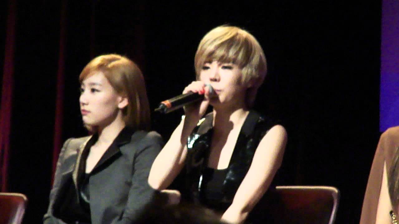 SNSD 1st US Fan Meet [13] @ Best Buy Theater NYC 10/24 - YouTube