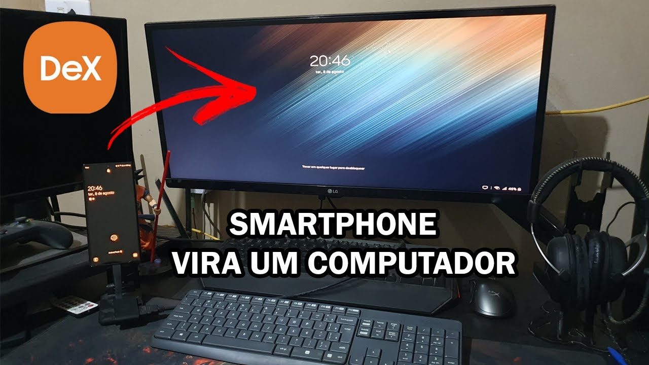 SAMSUNG MODO DEX TRANSFORME SEU SMARTPHONE EM UM COMPUTADOR !!! - YouTube