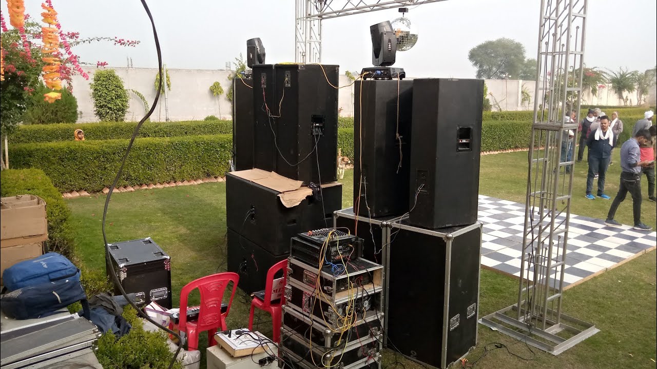 Full Live Dj Setup | P Audio Dj Setup | Dj Vlogs | Dj Loading | Dj Sonu ...