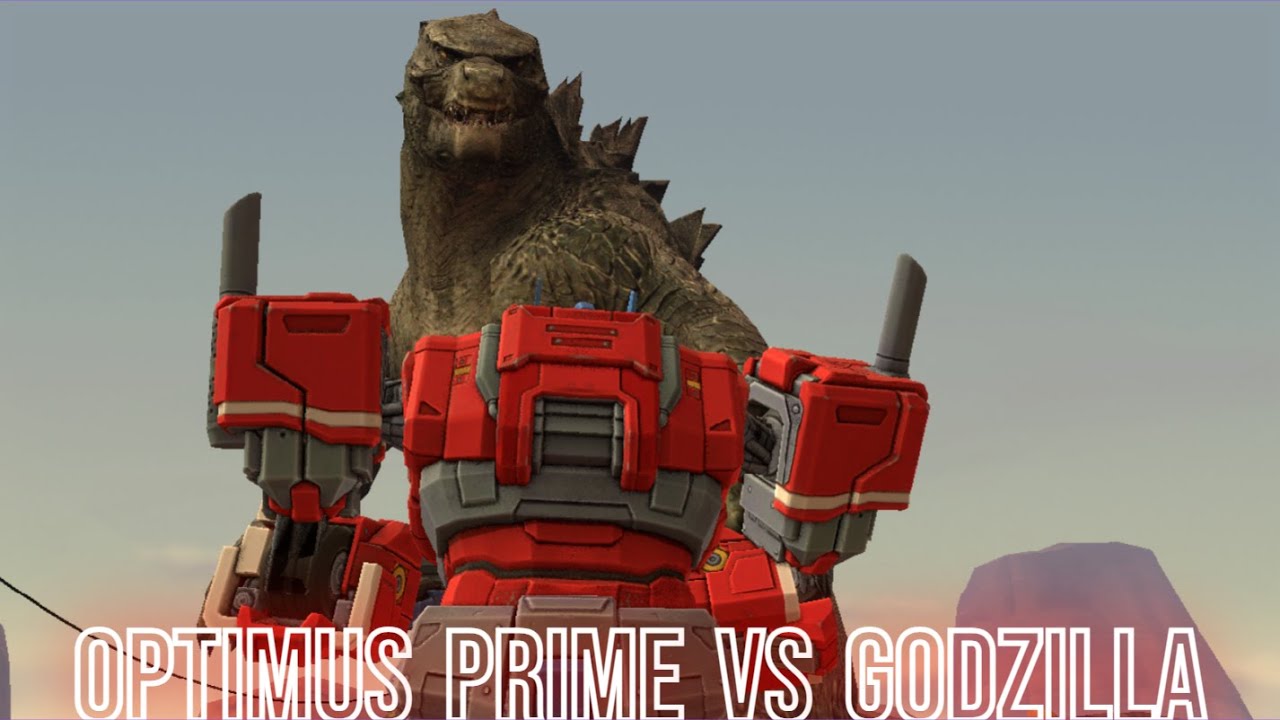 Godzilla vs Optimus Prime (Teaser) - YouTube