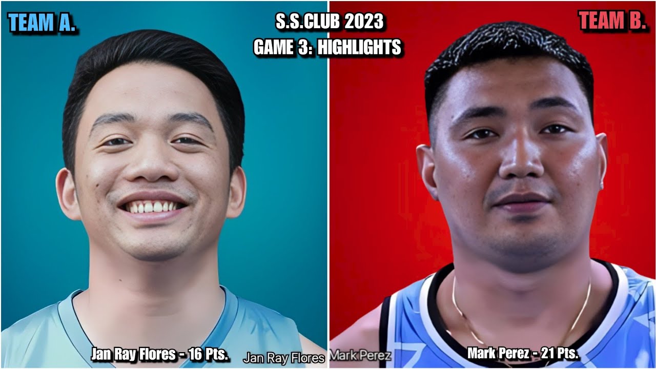 S.S.CLUB 2023 | Team A. vs Team B. | Full Game Highlights | Game 3 ...