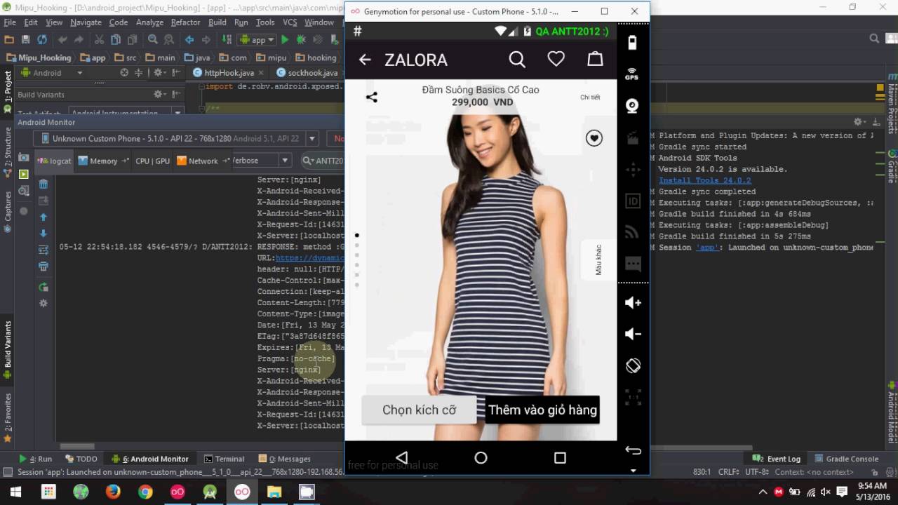 Hooking to monitor traffic http/s android apps - YouTube