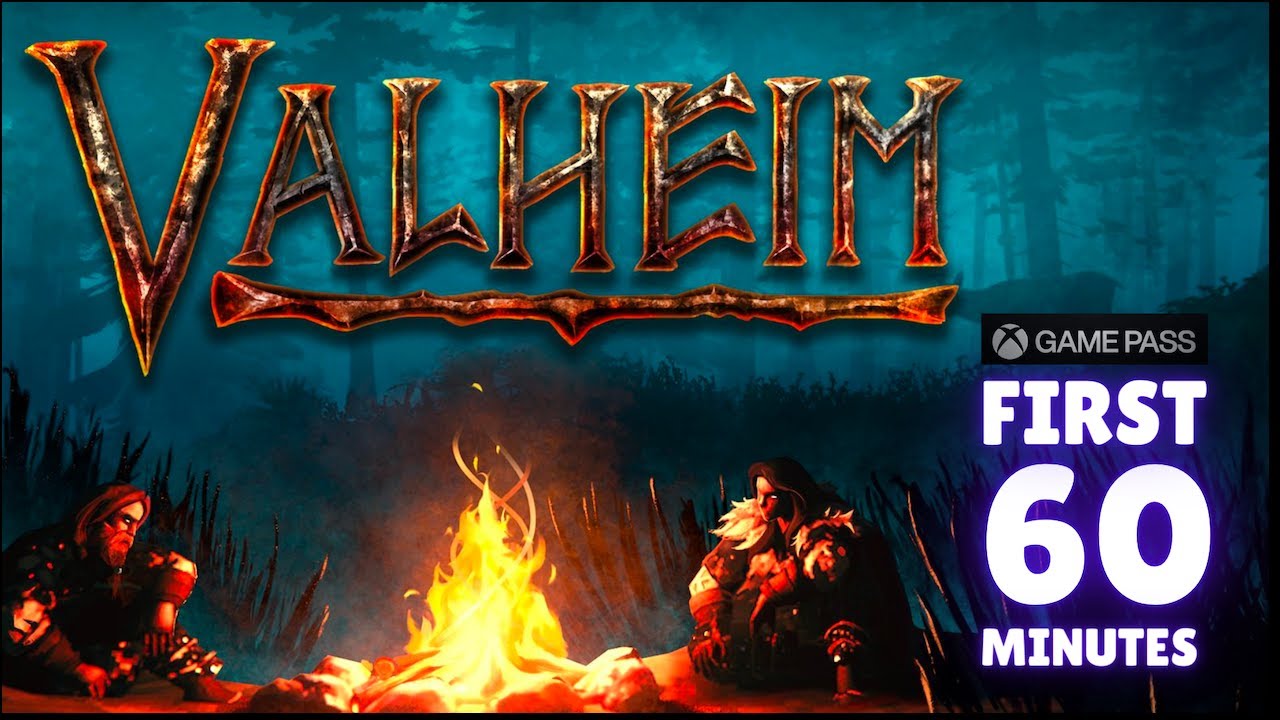 LIVE: GAME PASS FIRST 60 MINUTES GAMEPLAY - VALHEIM #valheim # ...