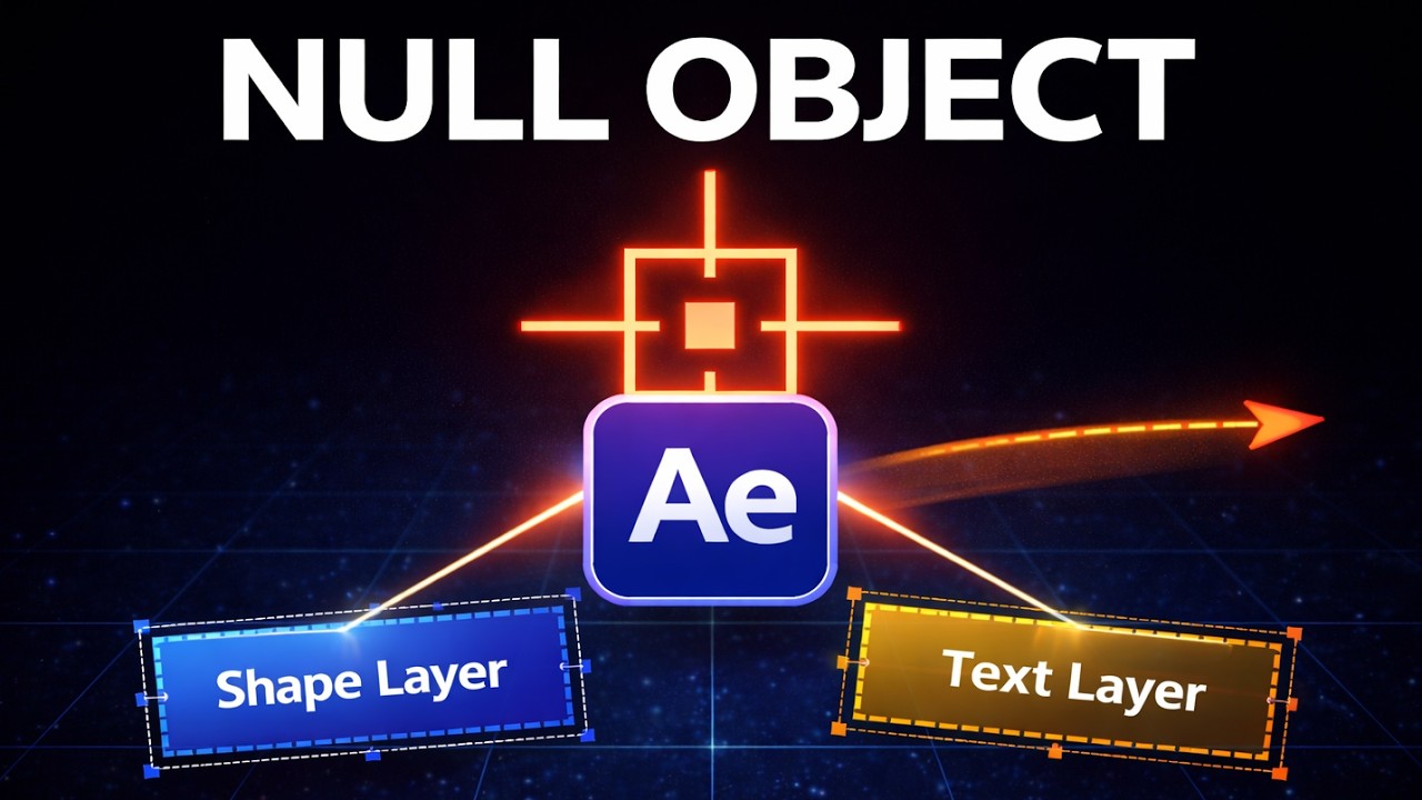 What Is a Null Object in After Effects? (Beginner Explanation) - YouTube