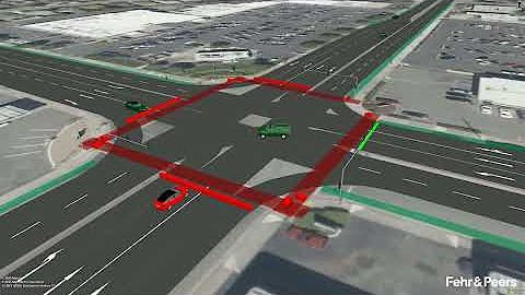 Level of Service at a Signalized Intersection - YouTube