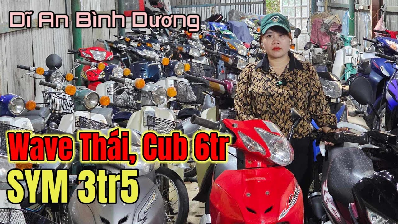 Làm gì còn giá thấp hơn Sym 3tr5, Novo4 3tr9, Cub 8tr, Wave, Dream ...