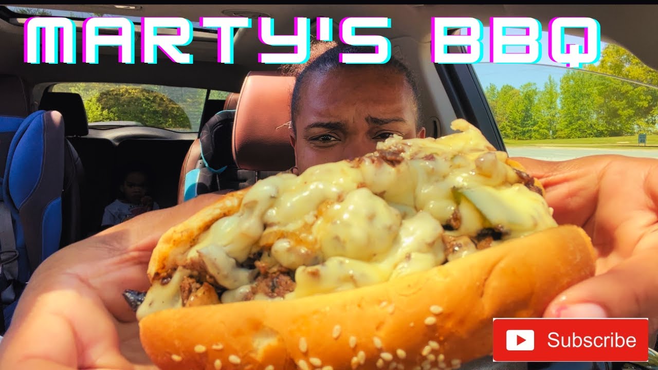 Marty's BBQ | FULLY LOADED PHILLY CHEESESTEAK | CARBANG | 먹방쇼 - YouTube