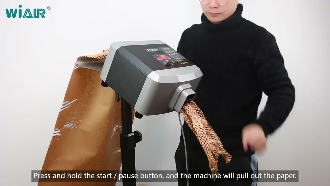 Automatic kraft paper cushion machine operation instructions-WiAIR ...