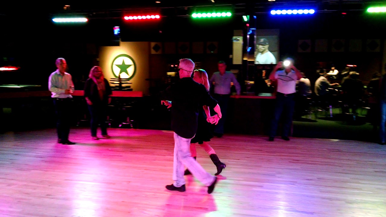 Two Step @ Electric Cowboy with Jim Weber teaching Parallel Grapevine ...