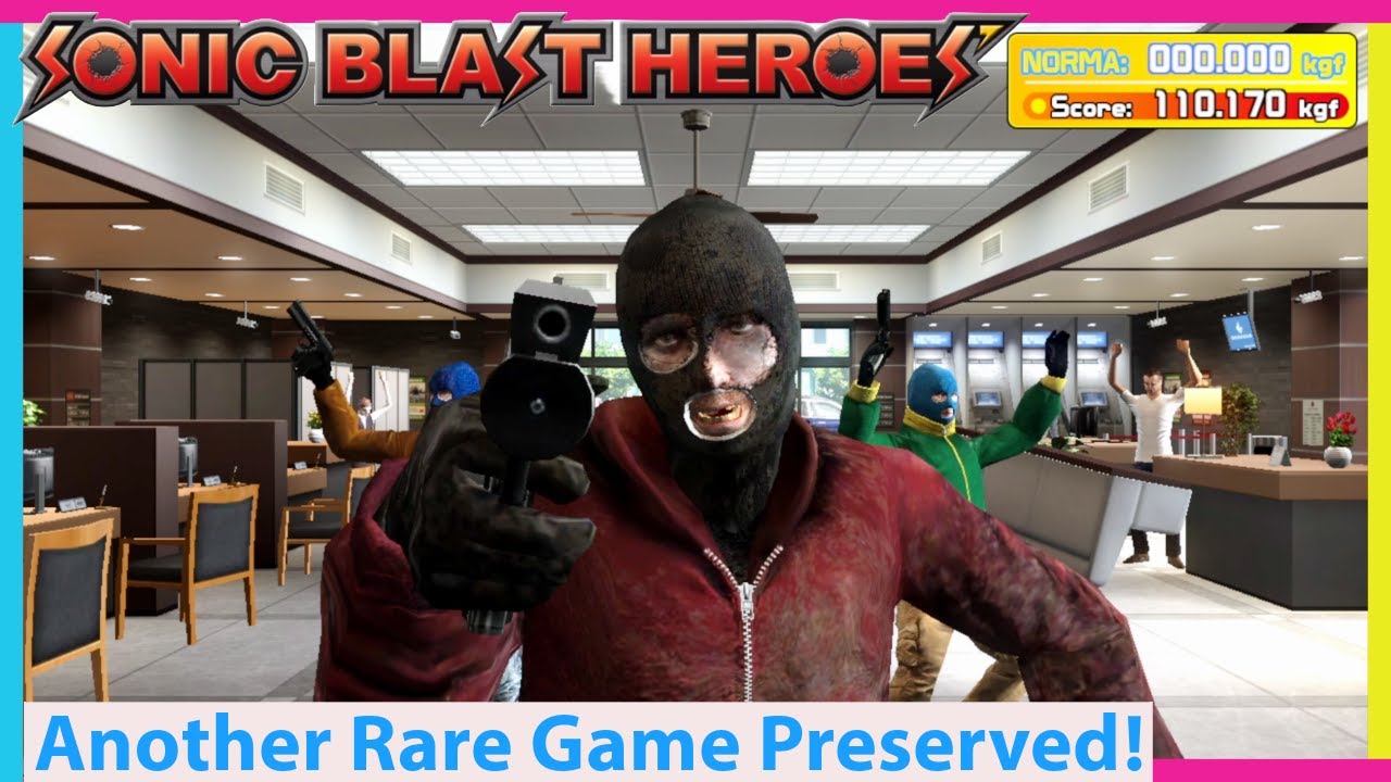 ANOTHER Rare Arcade Game Preserved and Made Playable! Sonic Blast ...