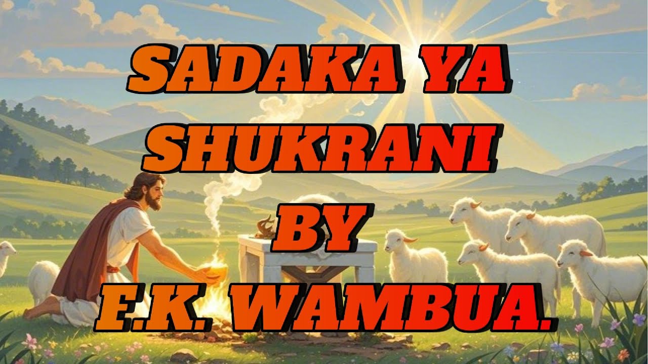 SADAKA YA SHUKRANI | F K WAMBUA @fkwambuachannel3760 | LYRICS | ALL ...