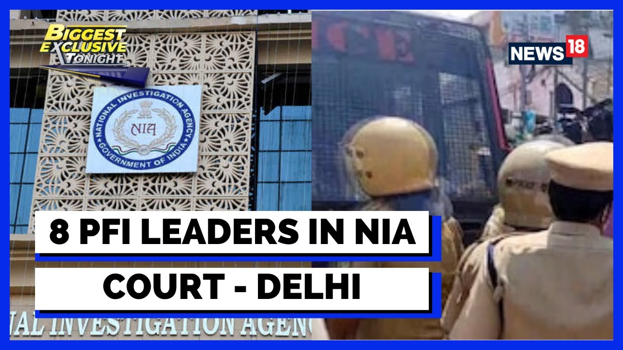 PFI Raids News | PFI Leaders Brought To Delhi | PFI Leaders In NIA ...