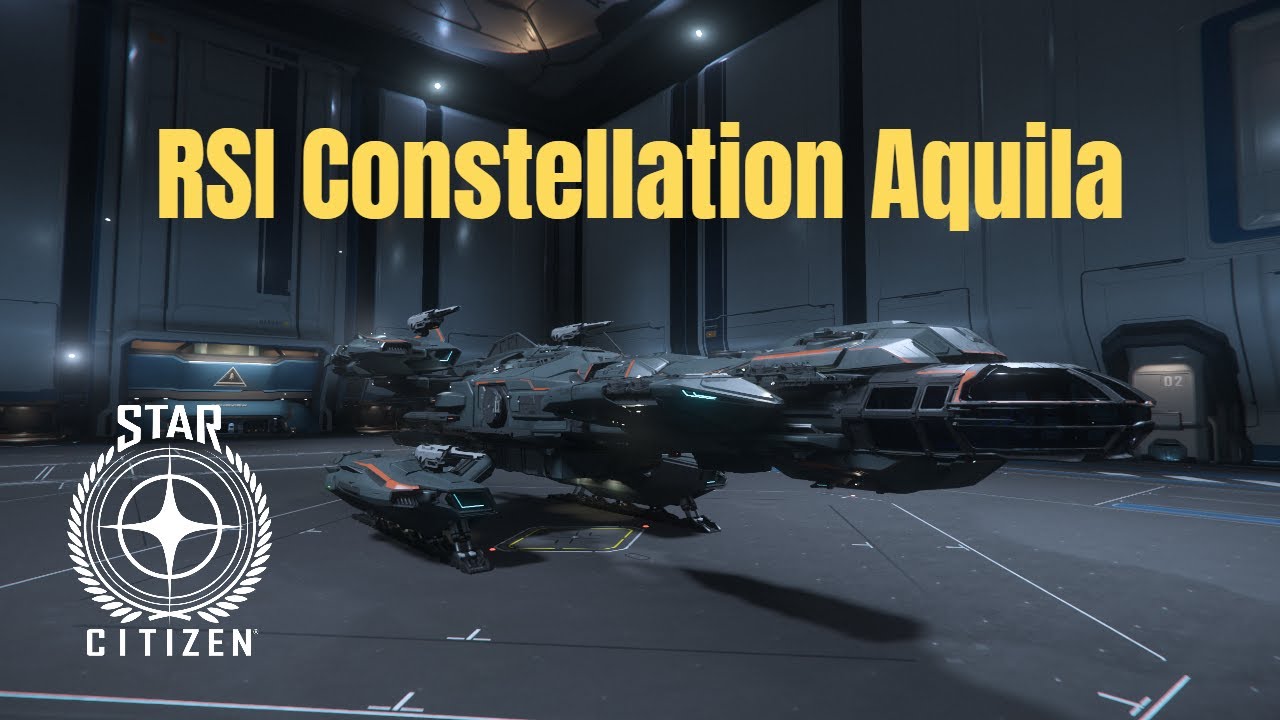 RSI Constellation Aquila Ship Tour - Star Citizen 4.3.1 - YouTube