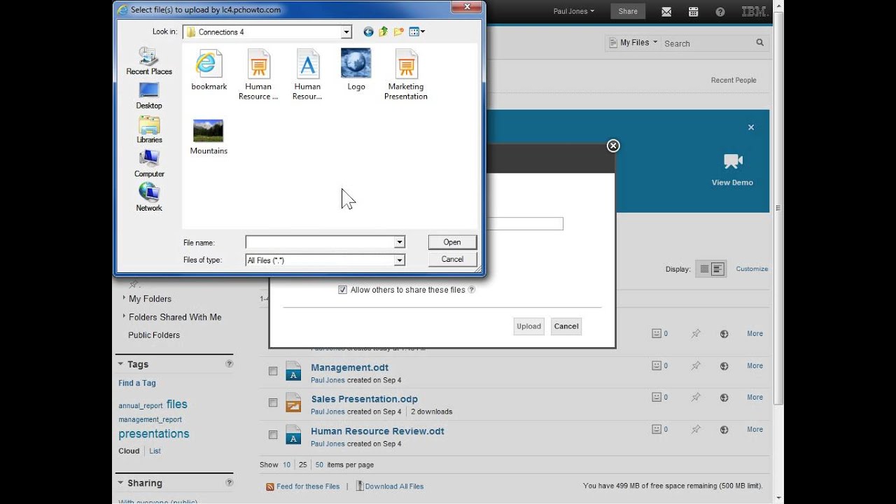 IBM Connections 4.0 What's New in Files - YouTube