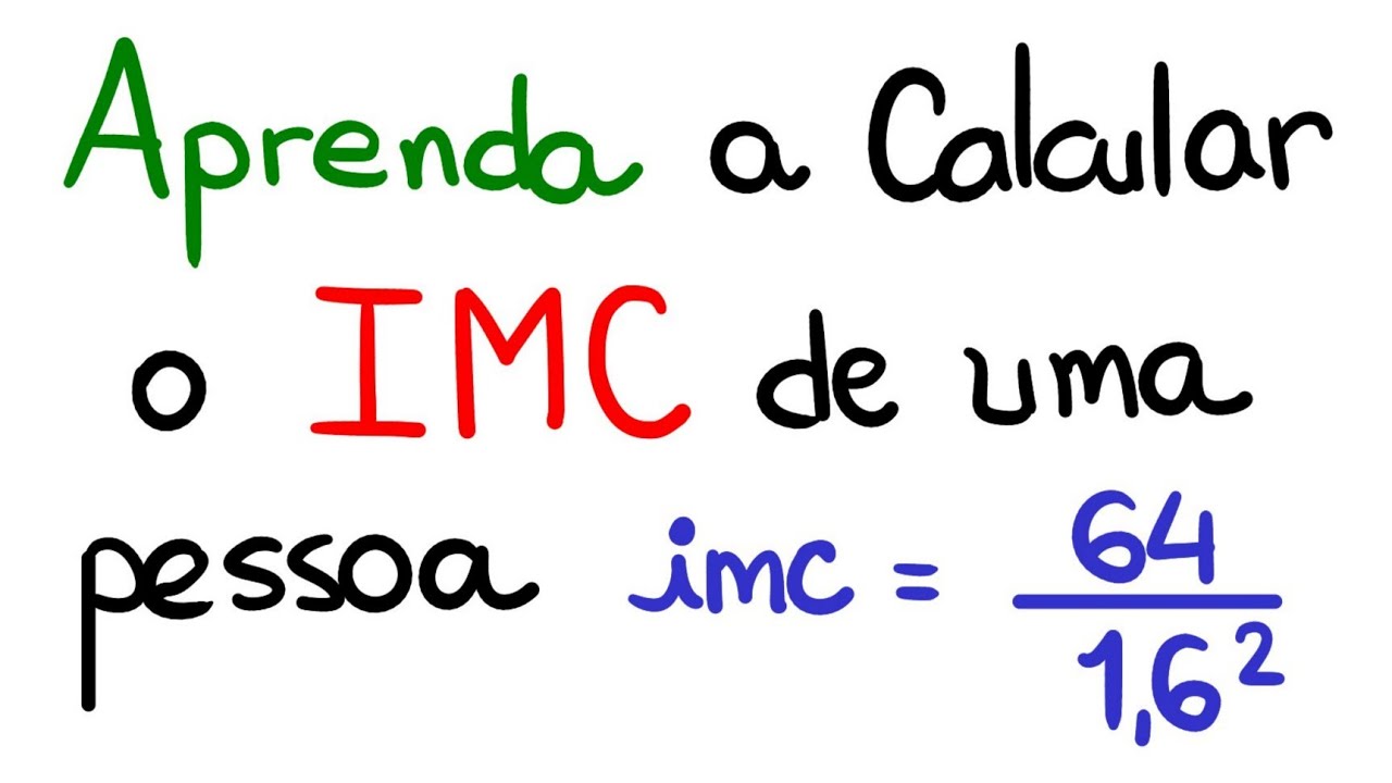Como calcular o IMC de uma pessoa - YouTube