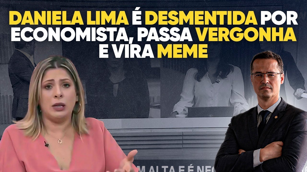 Ela não para! Daniela Lima é desmentida ao vivo por economista, fecha a ...