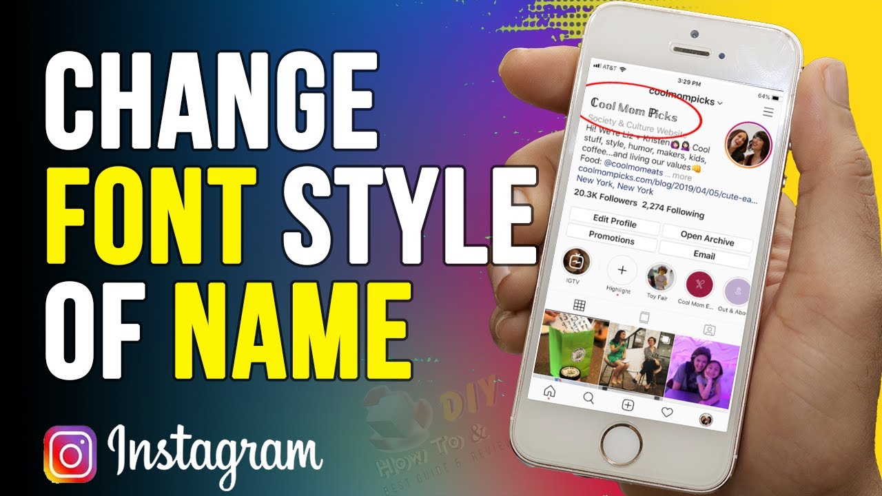 How to Change Font Style of An Instagram Name in 2023 | Do It Yourself ...