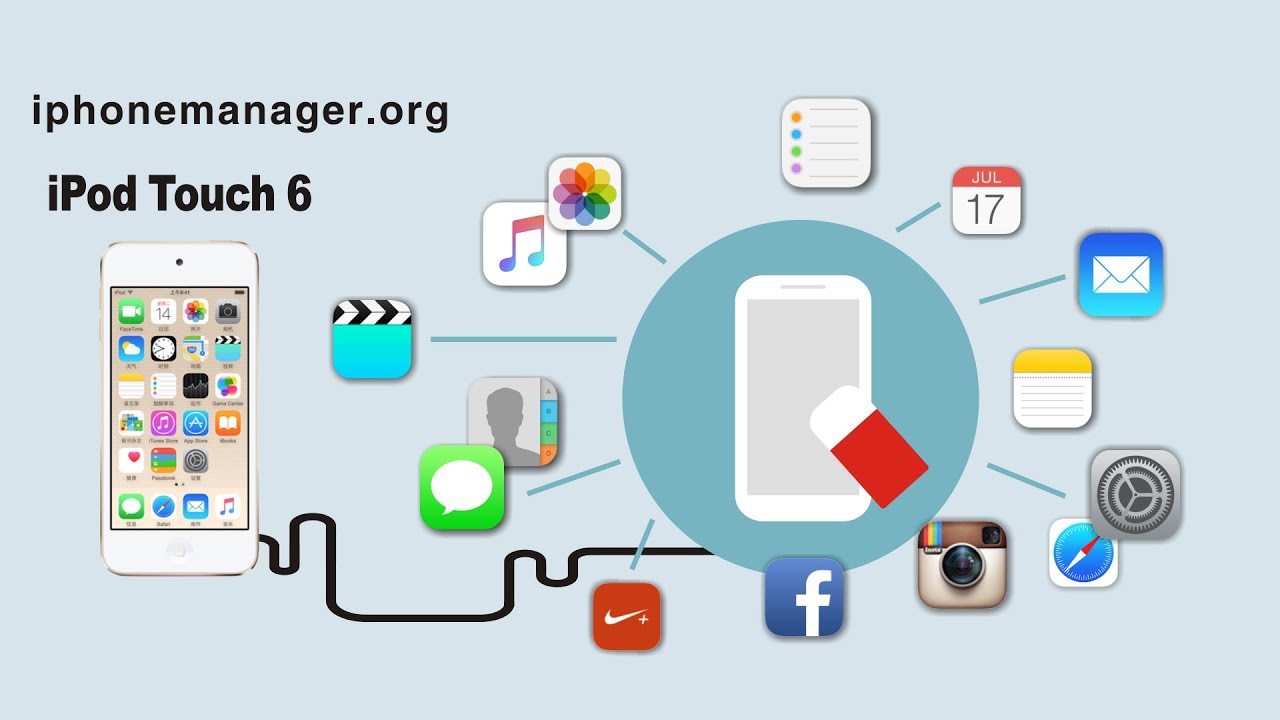 How to Format iPod Touch 6 Permanently by iPod Touch Formator - YouTube