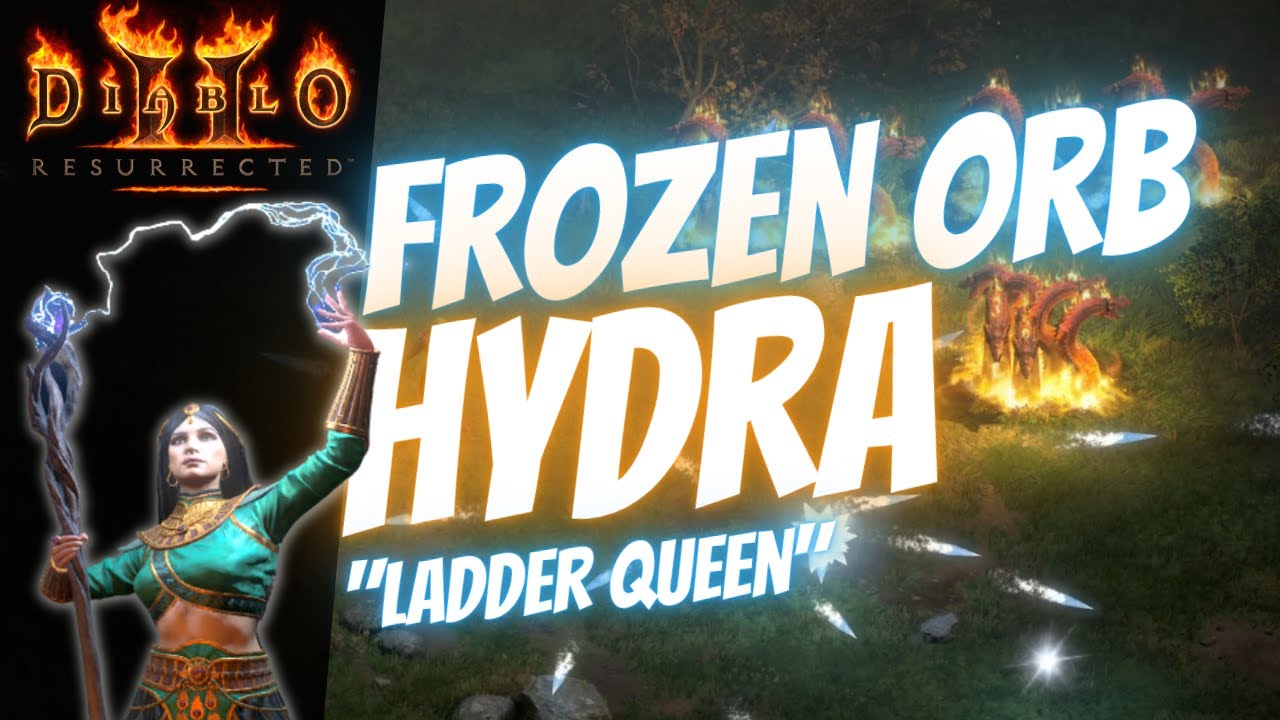 The Hydra Frozen Orb Sorceress is AWESOME In Ladder 2.4 On Diablo 2 ...