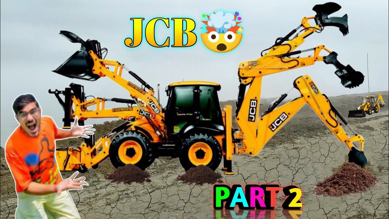 JCB PART 2 🤯 JCB VIDEO || jcb excavator work || New Indian JCB 🇮🇳 #jcb ...