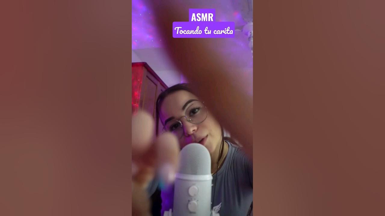 ASMR TOCANDO TU CARITA ️🤚🏻 | ASMR VISUAL en español para dormir | #asmrshorts | Pandasmr - YouTube