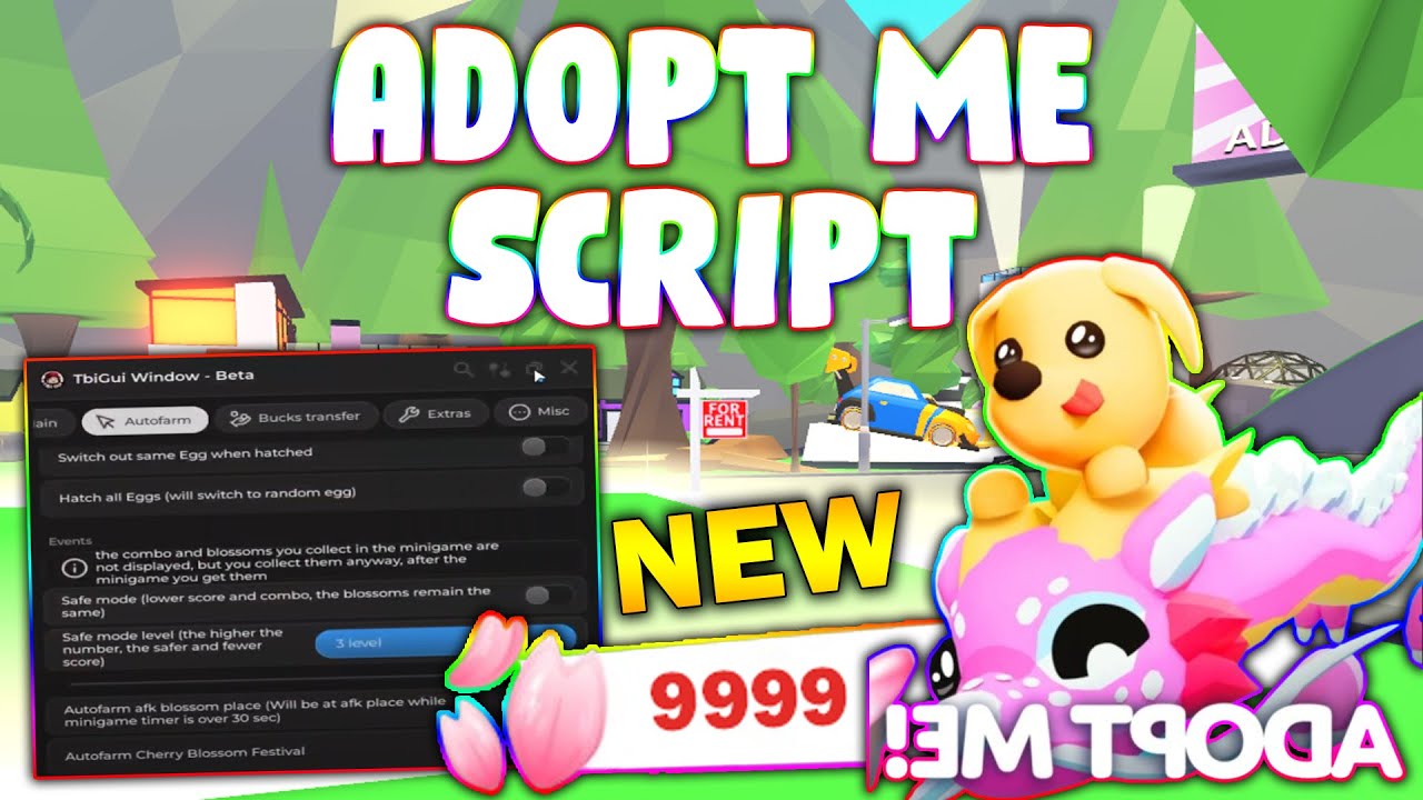 *NEW* Adopt Me Script (PASTEBIN 2025) ( CHERRY BLOSSOM MINIGAME ...