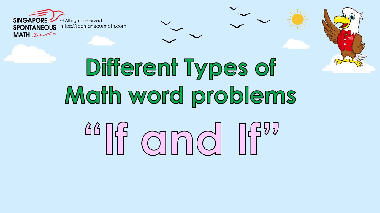 "If and If" Math word problems - YouTube