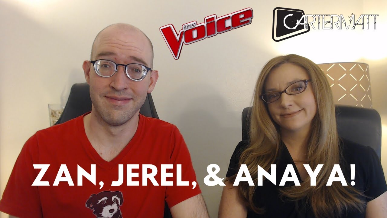 The Voice reaction! Zan Fiskum, Mike Jerel, & Anaya Cheyenne are ...