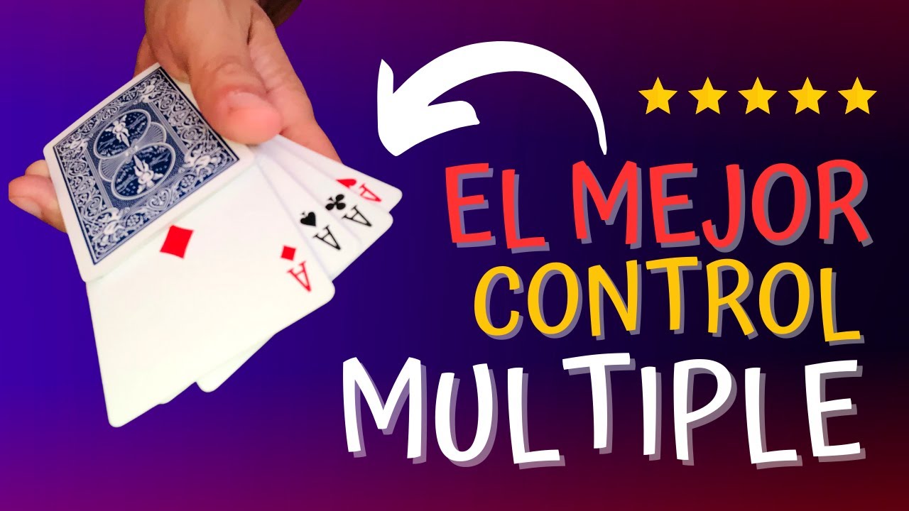 EL MEJOR CONTROL DE 4 CARTAS / VERNON MULTIPLE SHIFT - YouTube