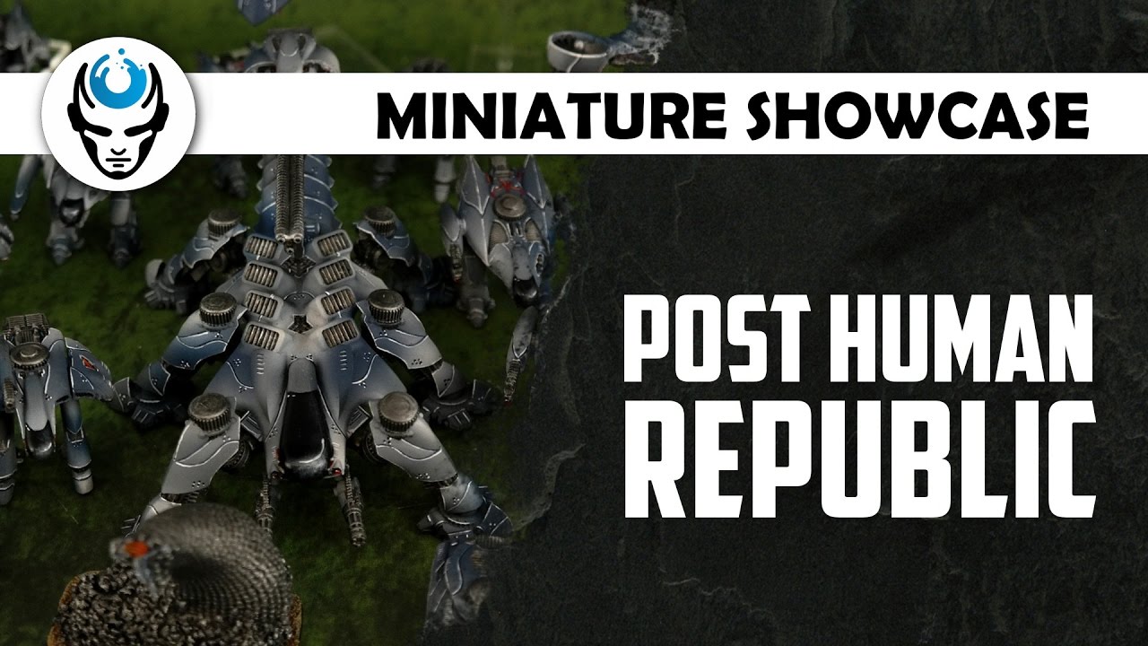 POST HUMAN REPUBLIC - LVL 4 MINIATURE SHOWCASE 4K - YouTube