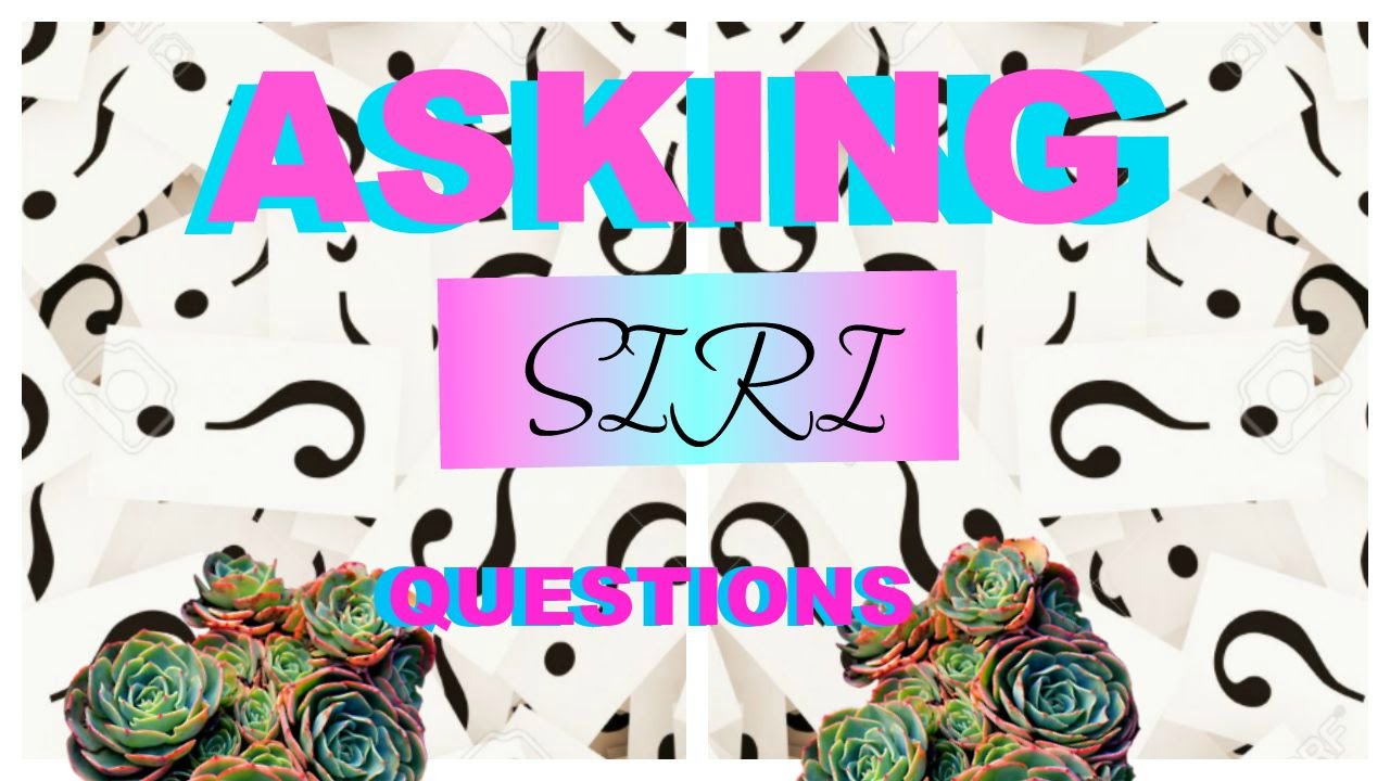 Asking Siri questions - YouTube